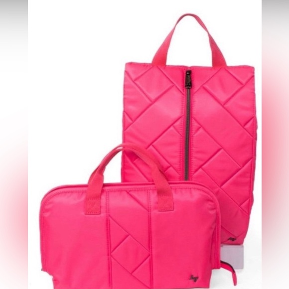 lug | Bags | Lug Flash Se 2 Piece Travel Magenta Set | Poshmark
